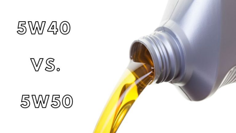5w40 vs. 5w50 Engine Oil: What’s The Difference? – Take Your Oil